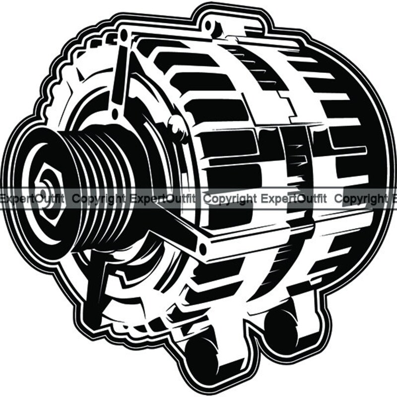Alternator Svg - Etsy