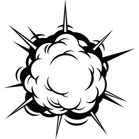 Explosion 7 Bomb Explode Nuclear Smoke Fire Dust Weapon War