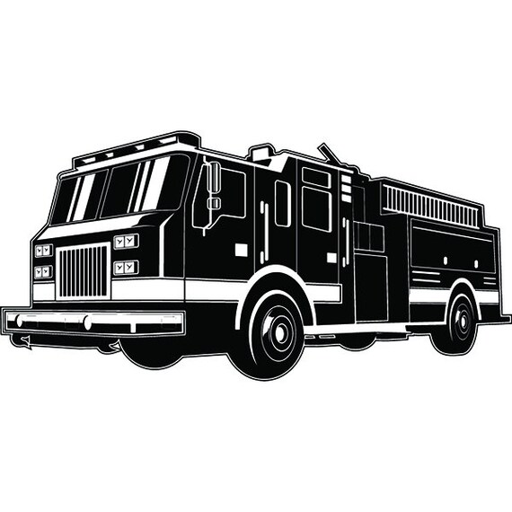 Fire Engine 11 Truck Firefighting Rescue Fireman Fight | Etsy