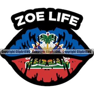 Haiti Zoe Life Png - Etsy
