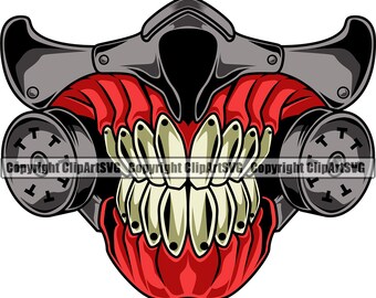 Monster Gas Mask - Etsy