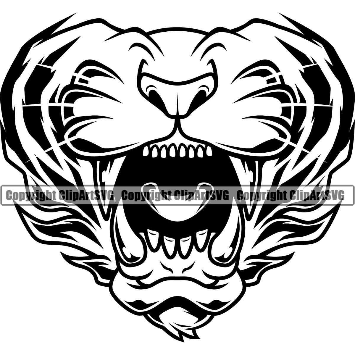 Tiger Animal Growl Growling Teeth Mask Doctor Nurse Face Cover | Etsy