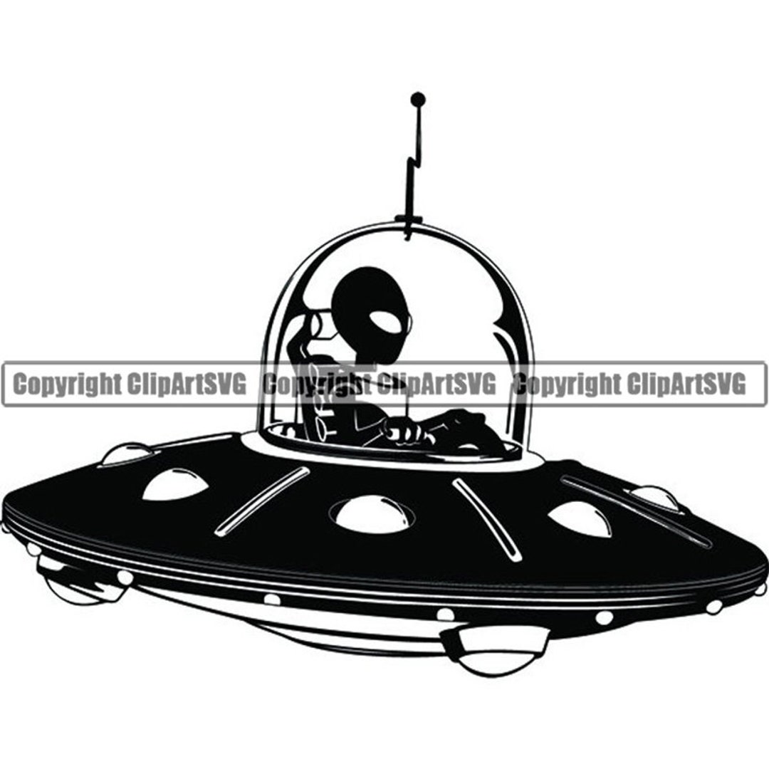 Flying Saucer #1 UFO Spaceship Saucer Science Space Spacecraft Alien ...