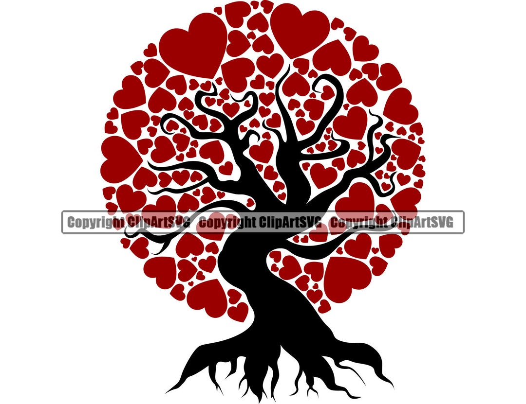 Heart Tree Love Family Care Leaf Nature Grow Plant Life Spring - Etsy