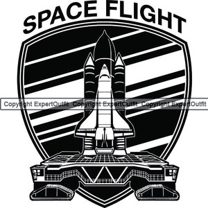 Nasa Space Shuttle Logo Clipart - Etsy
