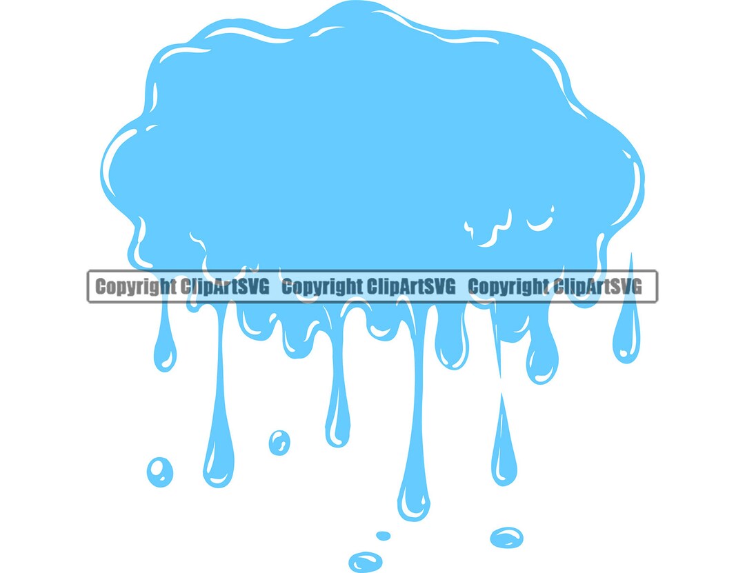 Water Wet Drip Dripping Clear Blue Pure Aqua Rain Drop Droplet Splash ...