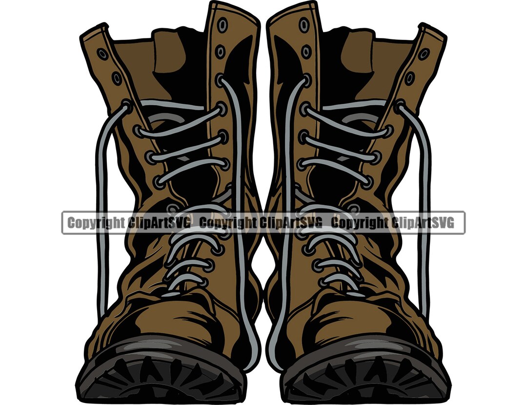 Military Boots Shoes Soldier Vet War Hero Sign American US Veteran Gun ...