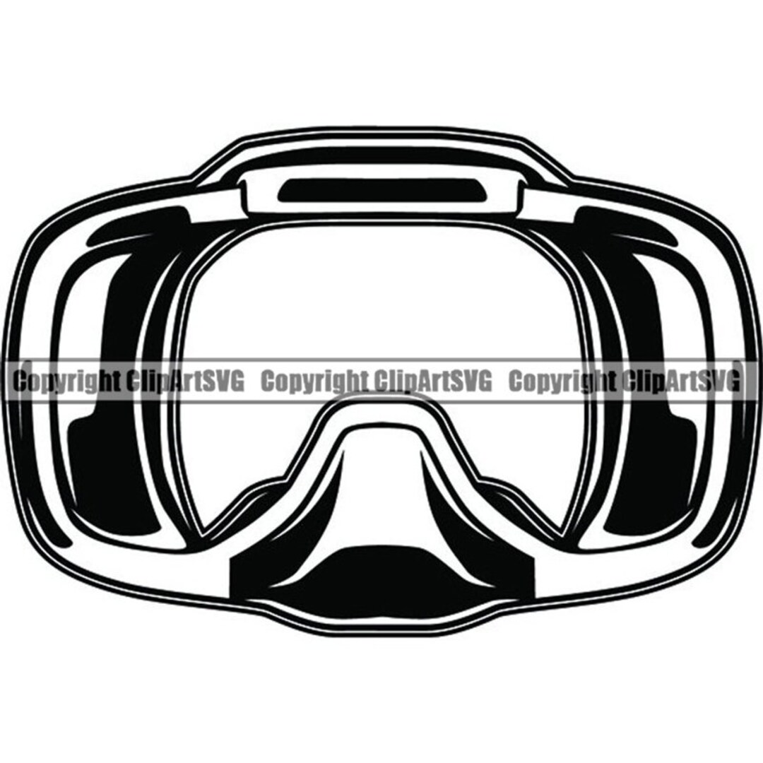 Scuba Diving Mask #8 Air Regulator Goggles Snorkel Snorkeling Nautical ...