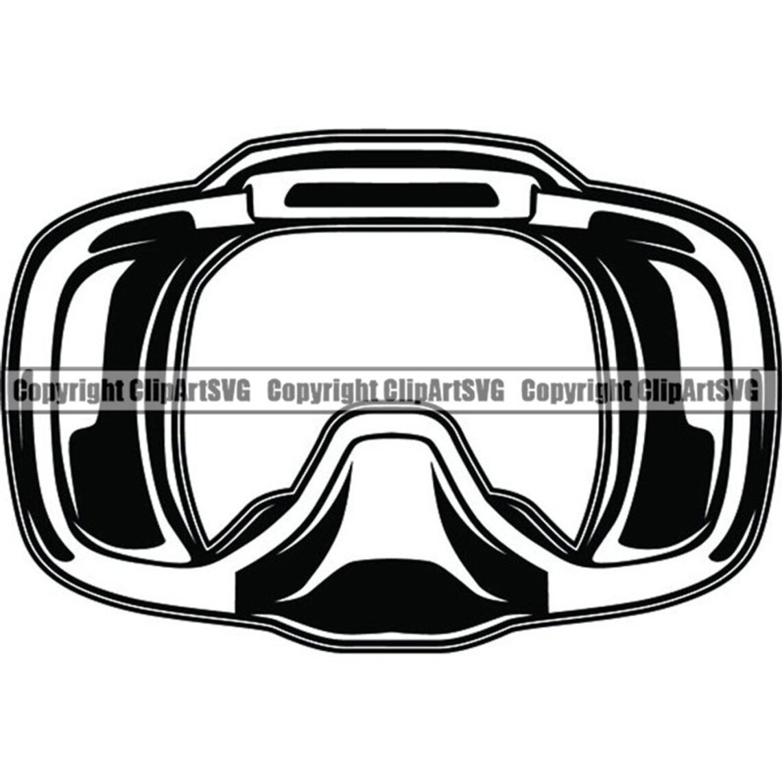 Scuba Diving Mask #8 Air Regulator Goggles Snorkel Snorkeling Nautical ...