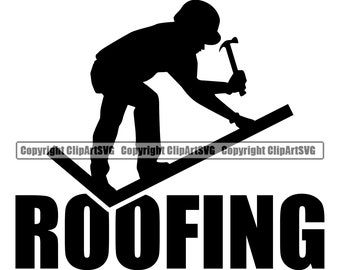 Roofer Construction Company Svg - Etsy