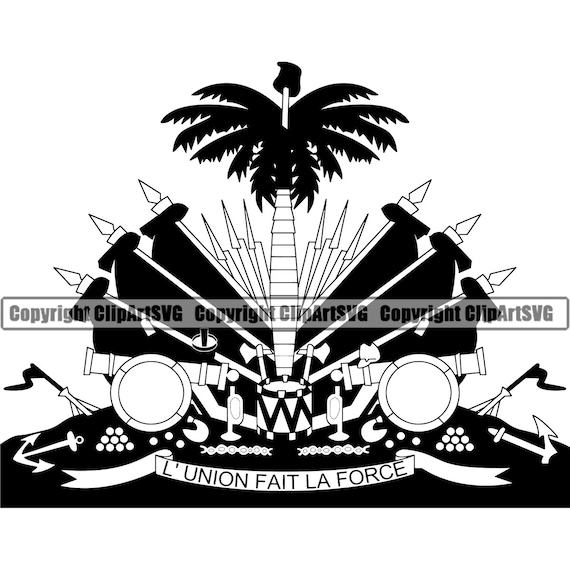 Haitian Flag Symbol Vector