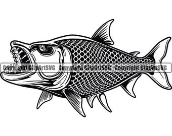 Wild Fishing Svg | Etsy