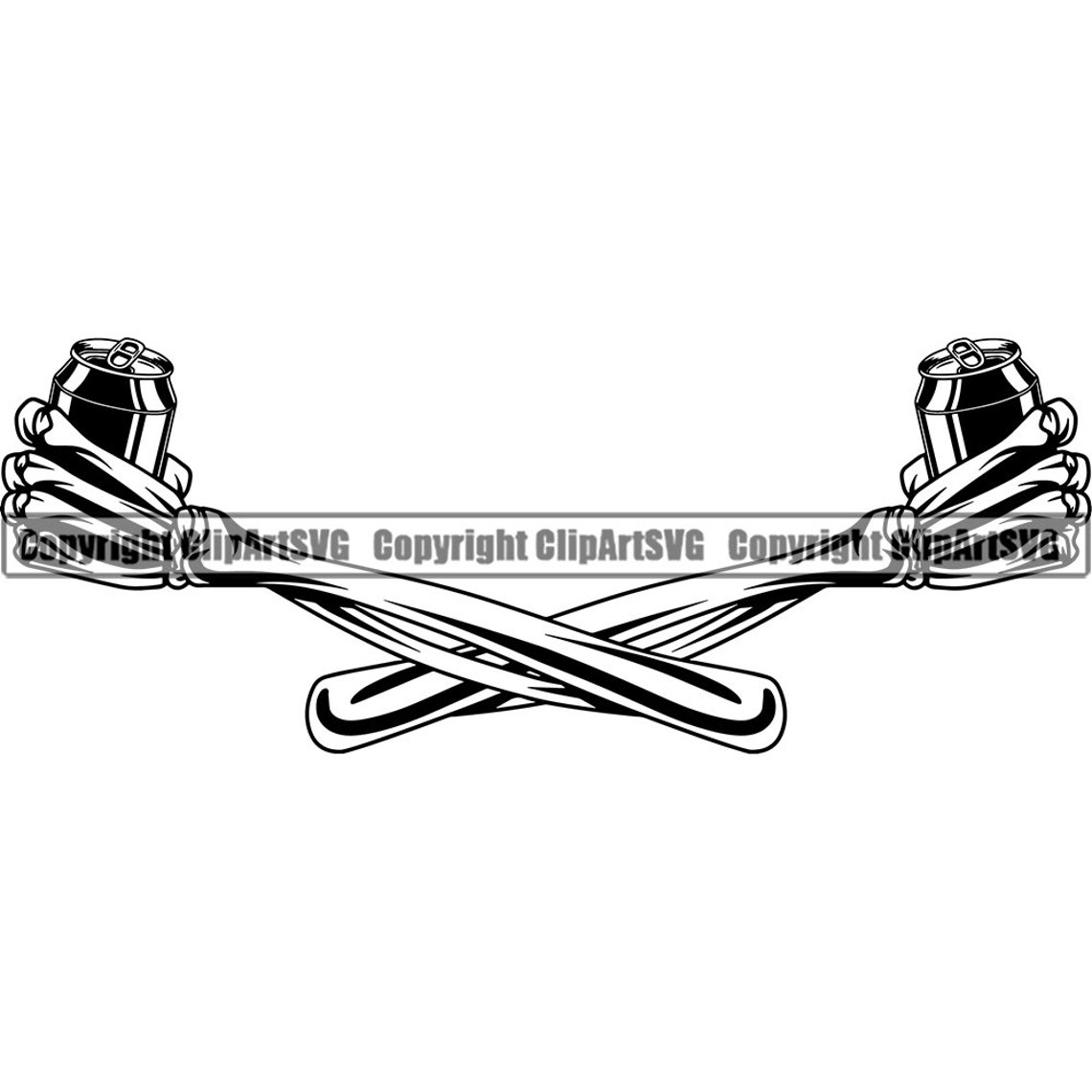 Skeleton Arm Hand Holding Beer Brewery Cold Ale Drink Brew - Etsy