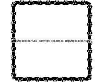 Bicycle Chain Cricut - Etsy