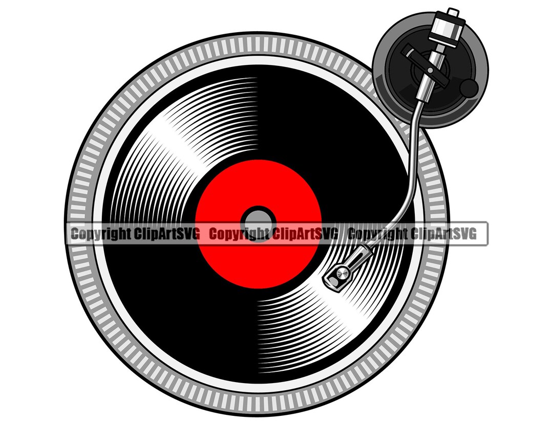 DJ Disc Jockey Vinyl Record Turntable Stylus Player Arm Audio Music ...