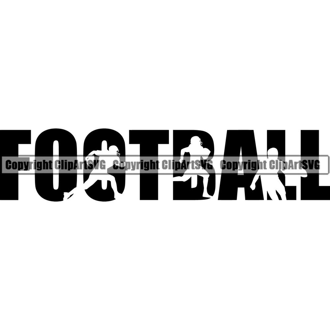 Sport Football Player Athlete Helmet Gear Ball Game Arena Field Team ...