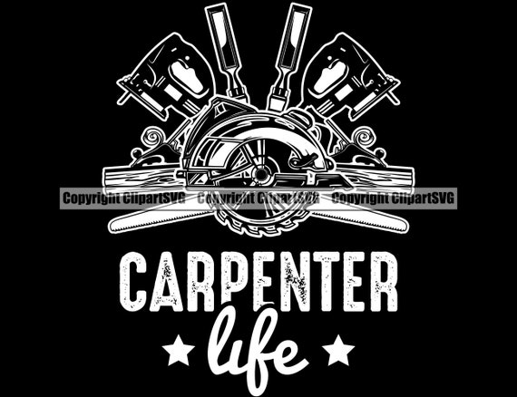 Carpenter Life Home House Repair Service Construction Building | Etsy