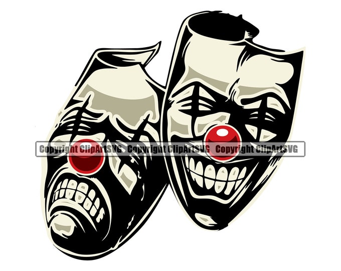 Laugh Now Cry Later Smile Now Cry Later Gangster Clown Crying Smiling ...