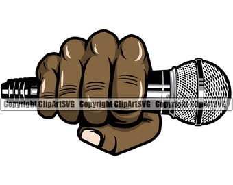 Radio Microphone Svg | Etsy