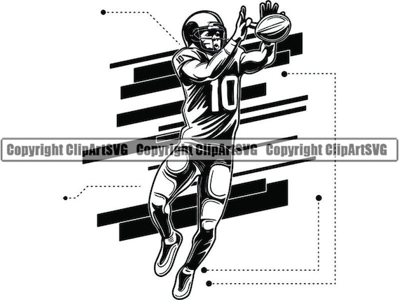 Wide Receiver Clipart