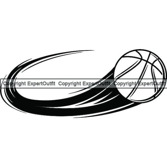 Basketball Ball Lines Vector