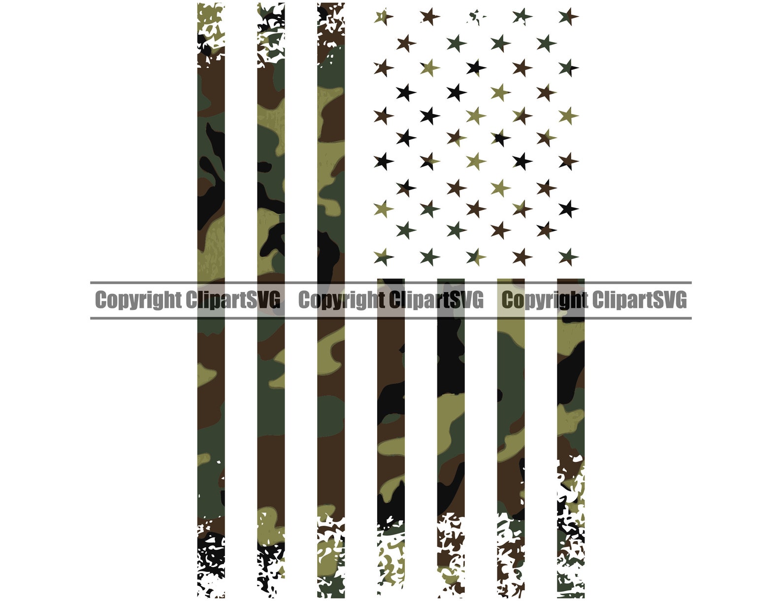 War Camo Green Camouflage Flag USA United States America Pistol Rifle ...