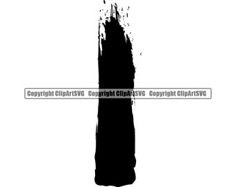 Paint Smear Svg - Etsy Denmark