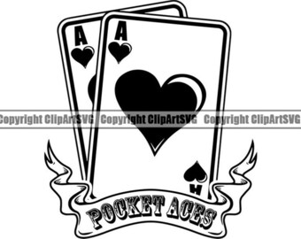 Pocket Aces Svg - Etsy