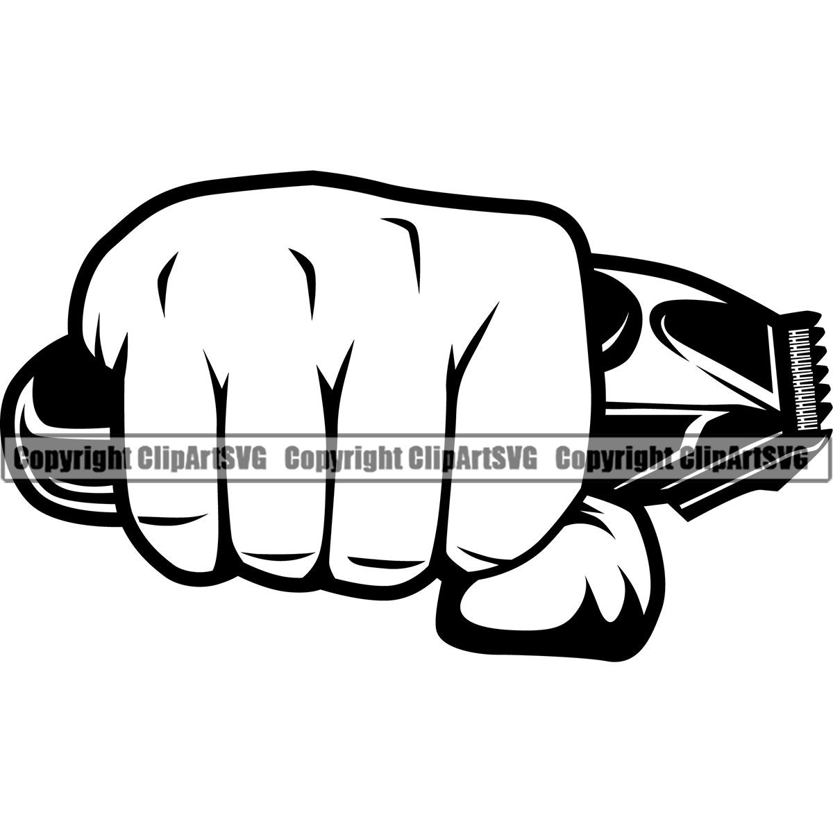 Barber Clippers Logo