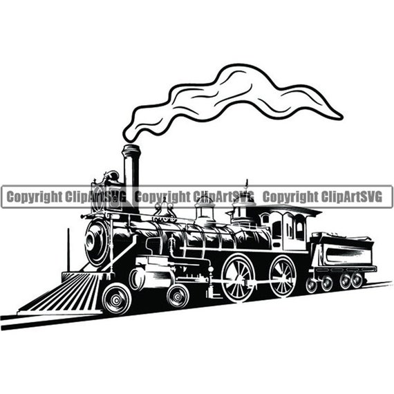 Train Smoke Vector