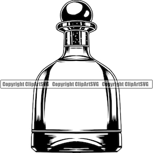 Liquor Bottle - Etsy