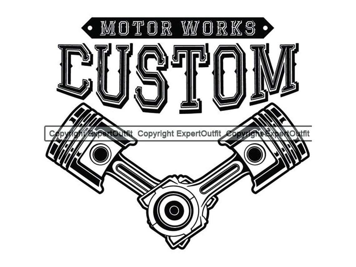 Custom Engine Mechanic Racing Race Car Auto Automotive Chrome | Etsy