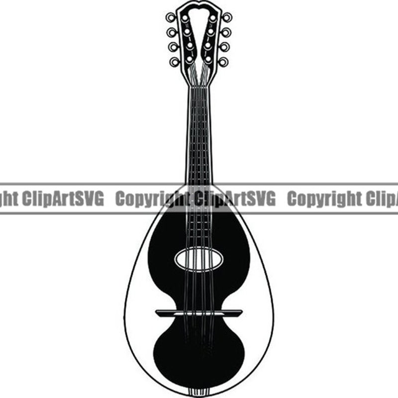 Mandolin Svg - Etsy