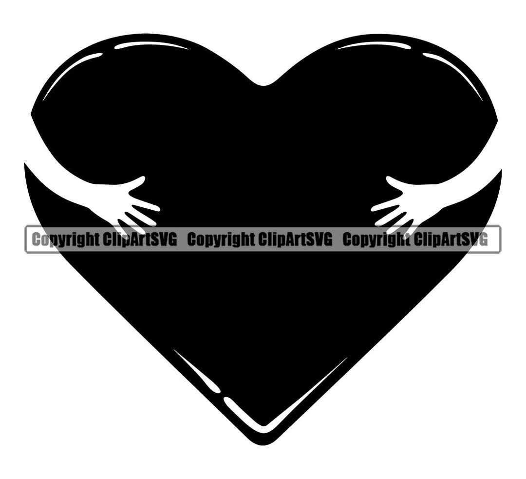 Hands Hugging Hug Heart Shape Shapped Love Family Care Art Design Quote ...