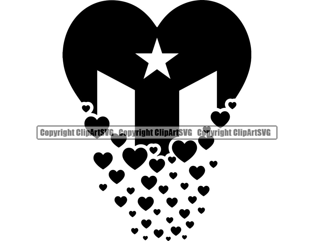 Puerto Rico Rican Heart Love Flag Country World Nation Map Sign Symbol ...