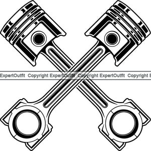 Mechanic Engine Piston Ring Diesel Car Vehicle Automotive | Etsy