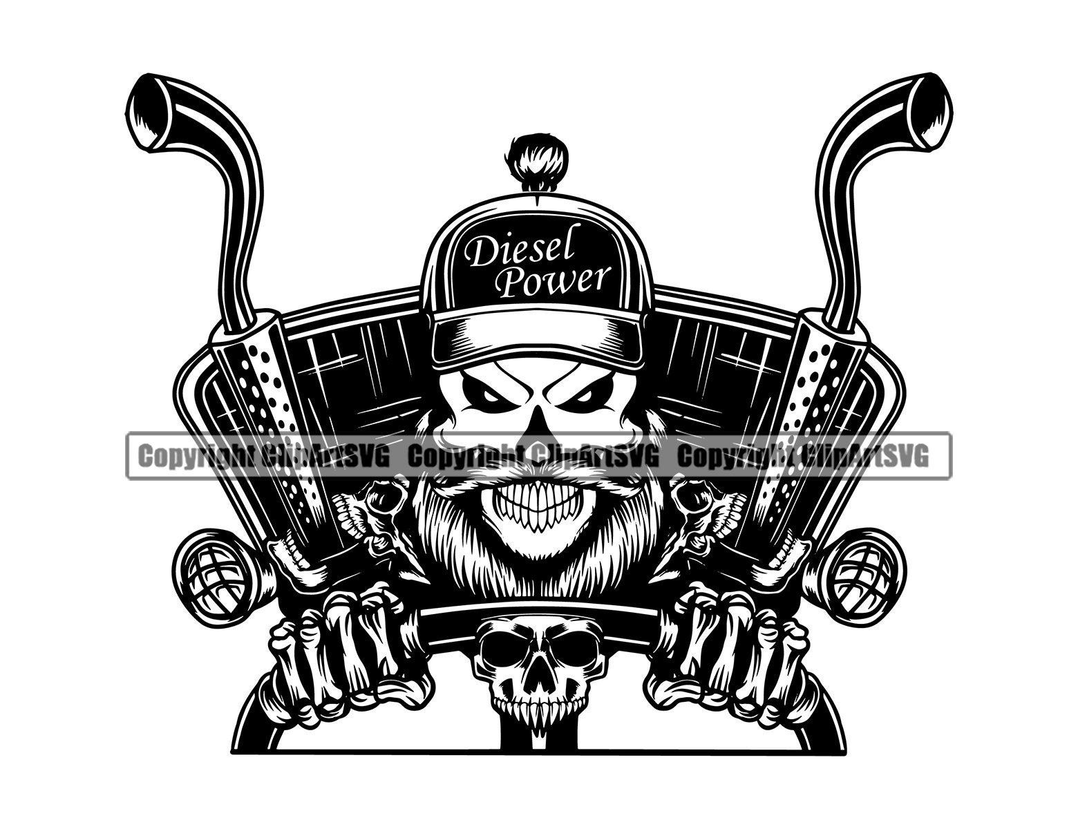 Skull Skeleton Semi Tractor Trailer Trucking Truck Driver - Etsy France