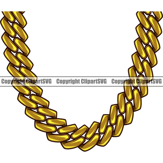 Rapper Gold Chain Png Gold Chain Necklace Jewelry Bling Rich Wealth