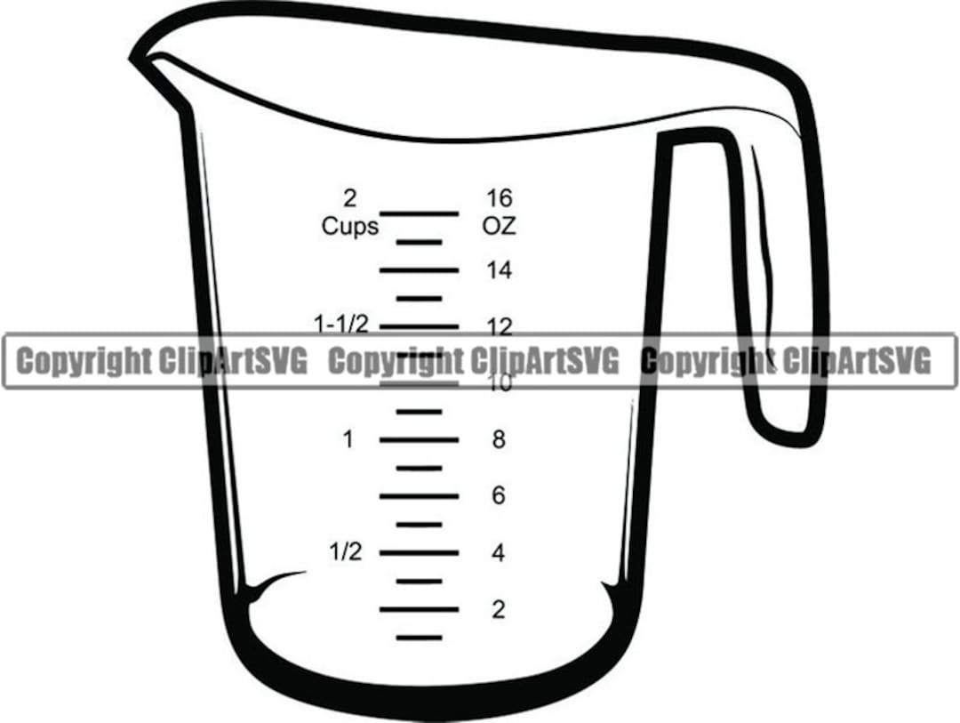 Measure Cup Clipart