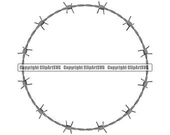 Razor Wire Frame - Etsy