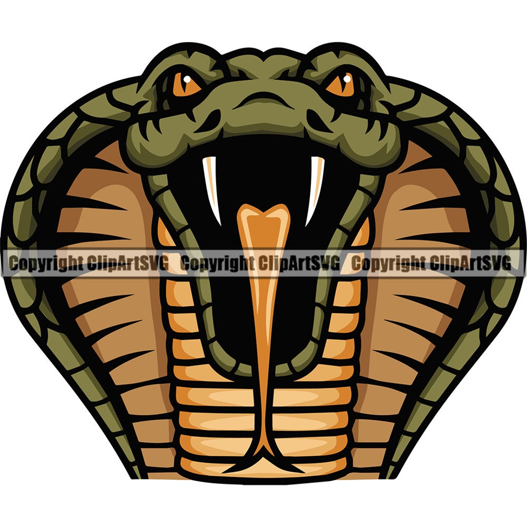 Cobra Snake Sports Team School Mascot Venom Bite Wildlife Wild Animal ...