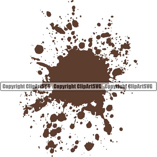 MUD SPLATTER SVG Bundle - Etsy