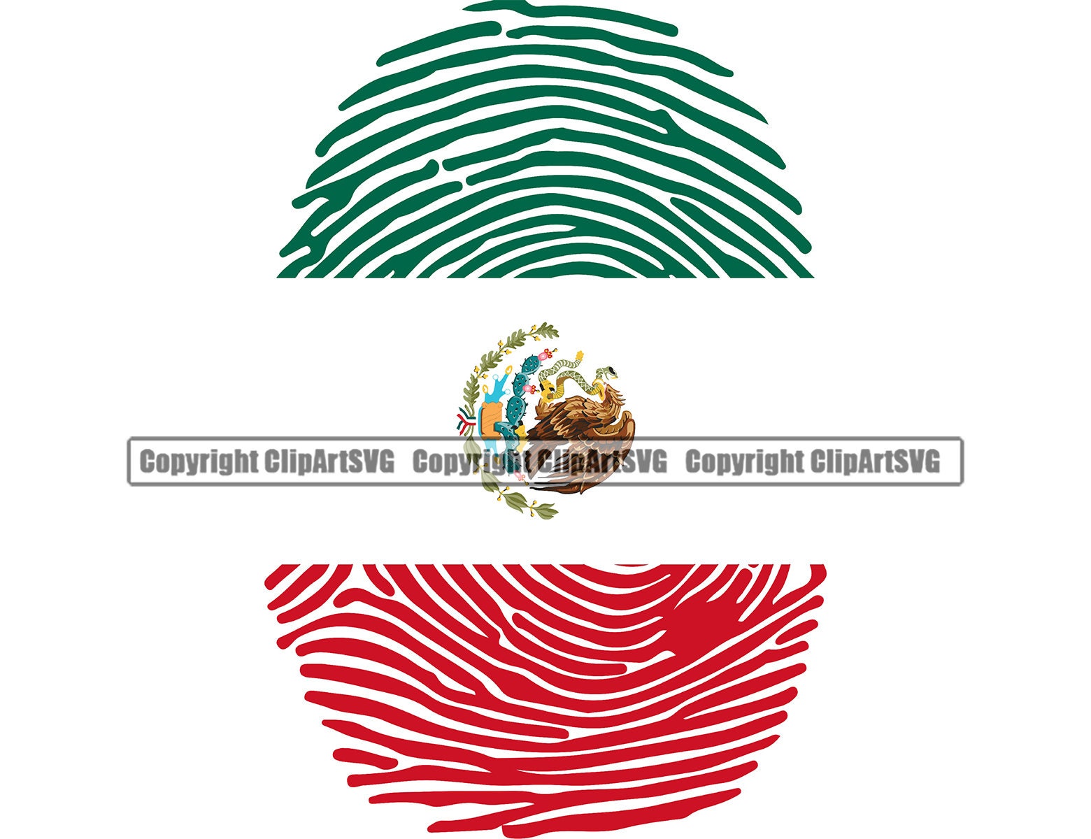 Mexico Mexican Born Finger Print DNA Flag Caribbean Island Country ...