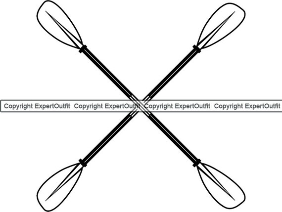 Hobby Kayaking Kayak Paddle Oar Boat Boating Double Row Rowing - Etsy