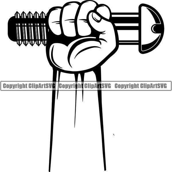 Hand Holding Bolt Construction Screw Material Tool Gadget - Etsy