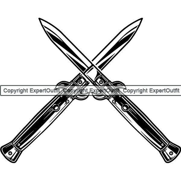 Switchblade Clipart