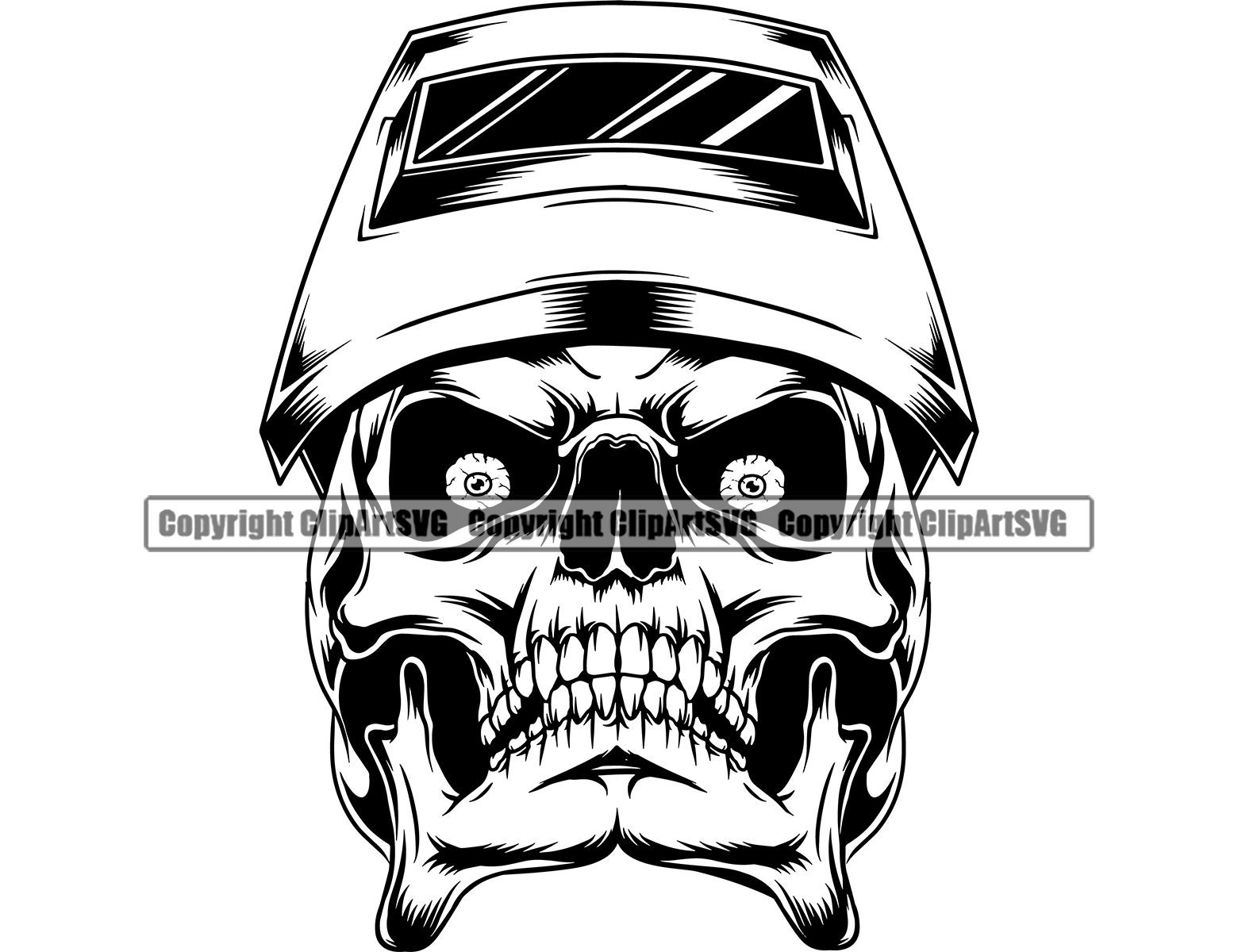 Welder Welding Skull Steel Metal Torch Safety Mask Mechanic | Etsy