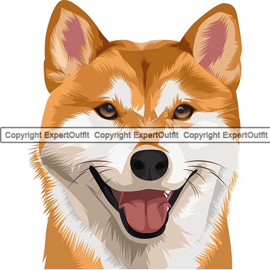 Shiba Inu Dog Breed Smiling Puppy Animal Pet Happy Hound Pedigree ...