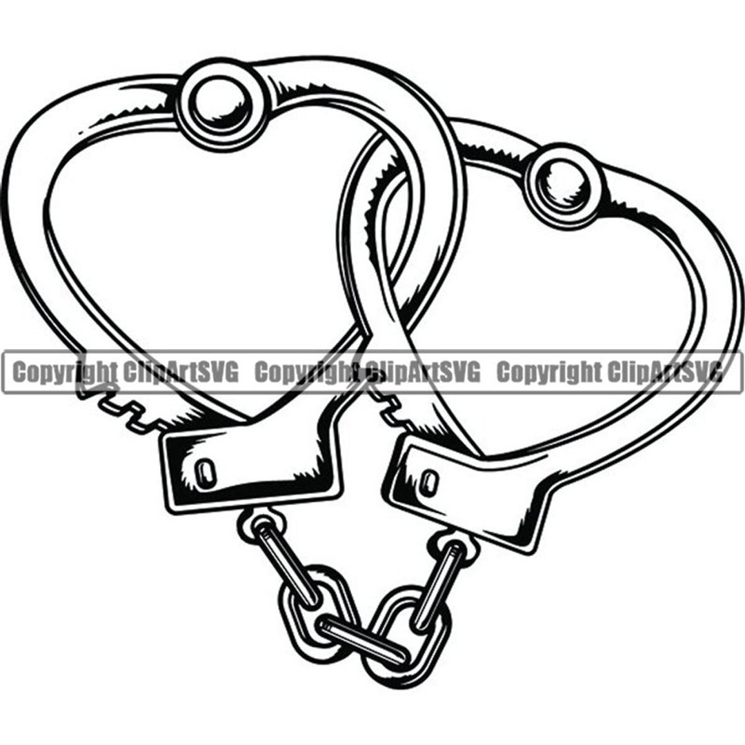 Heart Handcuffs 1 Police Officer Cop Law Enforcement Love Intimate ...