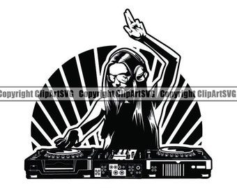Dj Equipment Svg | Etsy